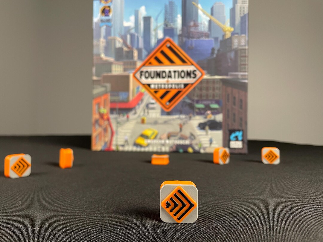 Premium Thematic Lot Markers for Foundations of Metropolis; 3D Printed ...