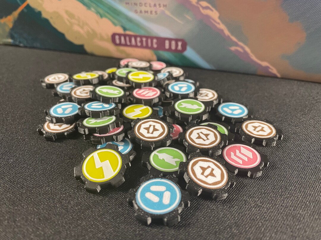 Voidfall Guild Tokens Double-sided 3D Printed at High Quality ...