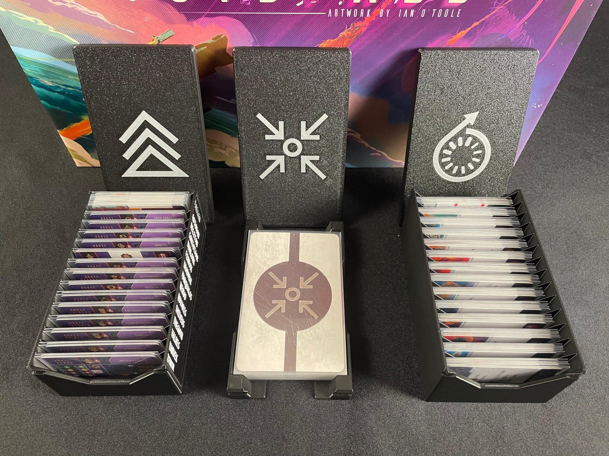 Voidfall House Trays W/ Lids to Store Tech Cards, Starting Agendas, Fallen House Cards, and ...