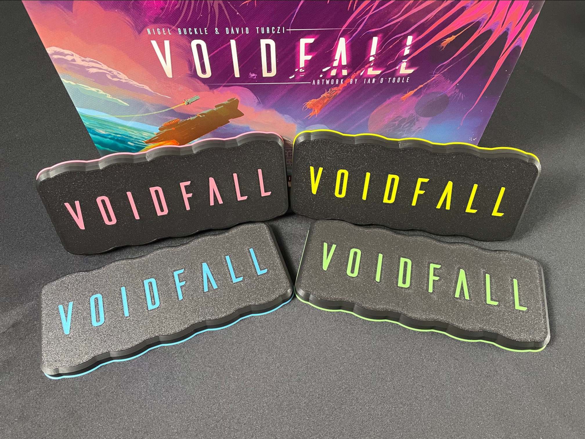 Voidfall Colored Player Lids trays Optional, 3d-printed at Premium Quality, Holds Tight, Looks ...