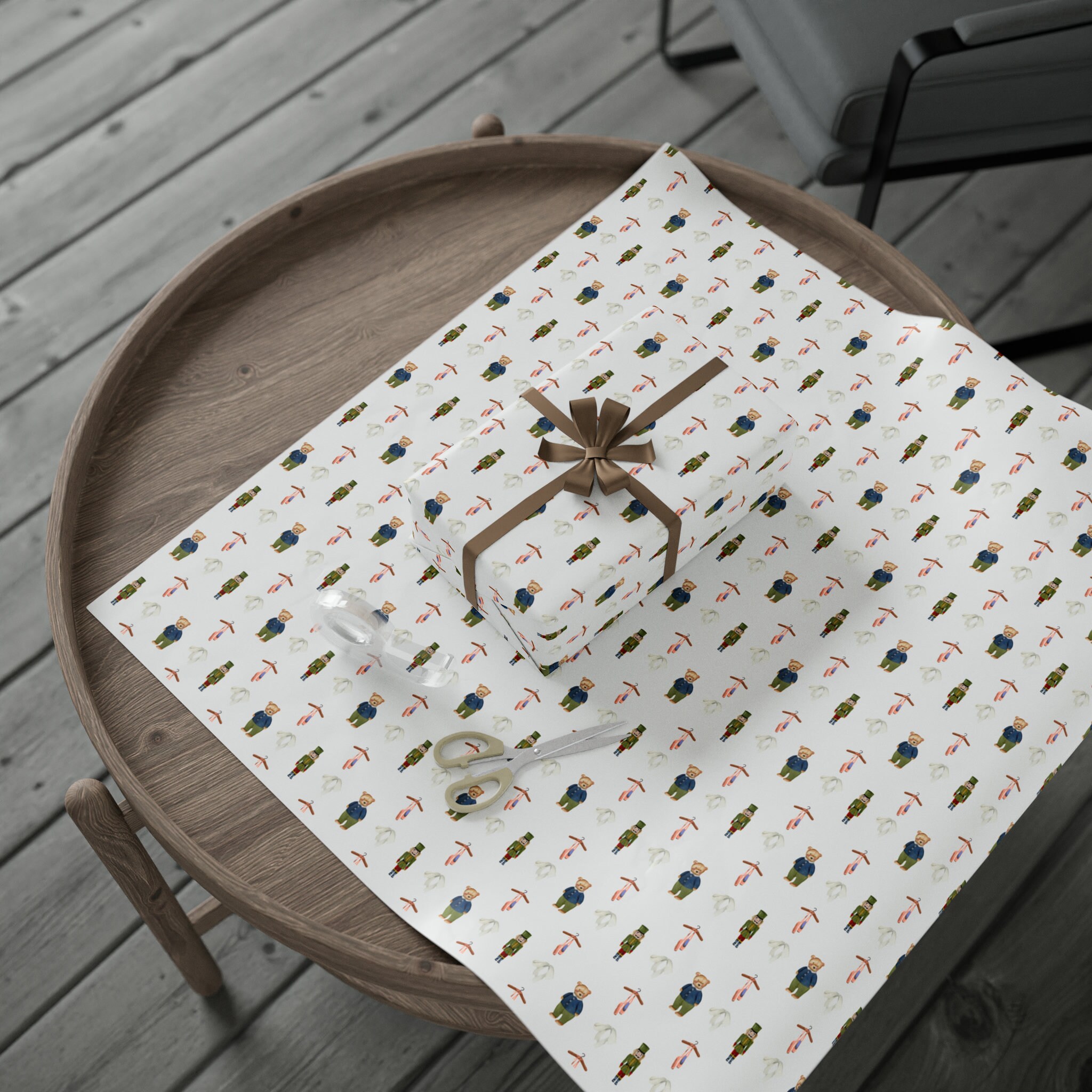 Ralph Lauren Inspired White Wrapping Paper Wrapping Paper - Etsy
