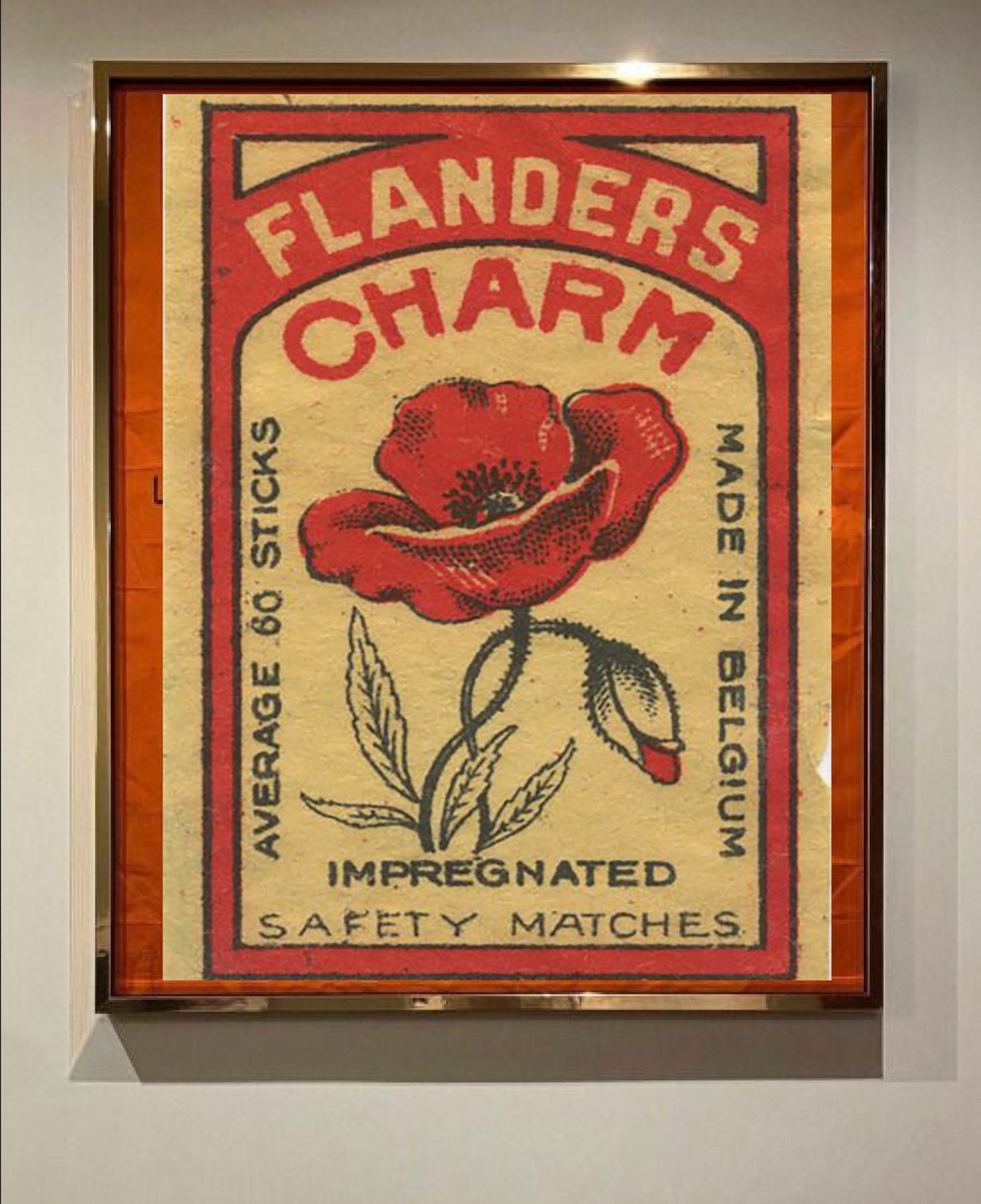 Printable Vintage Poppy Flower Poster, Printable Botanical Wall Art ...