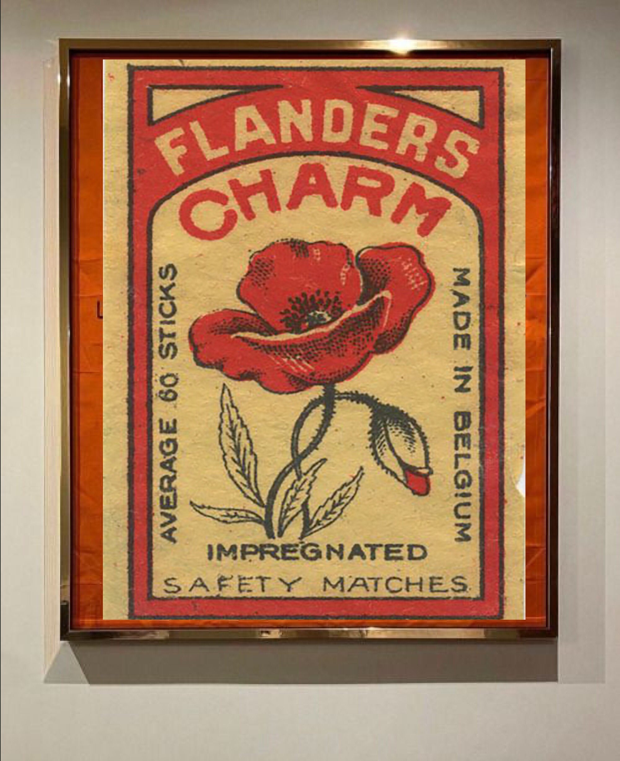 Printable Vintage Poppy Flower Poster, Printable Botanical Wall Art ...