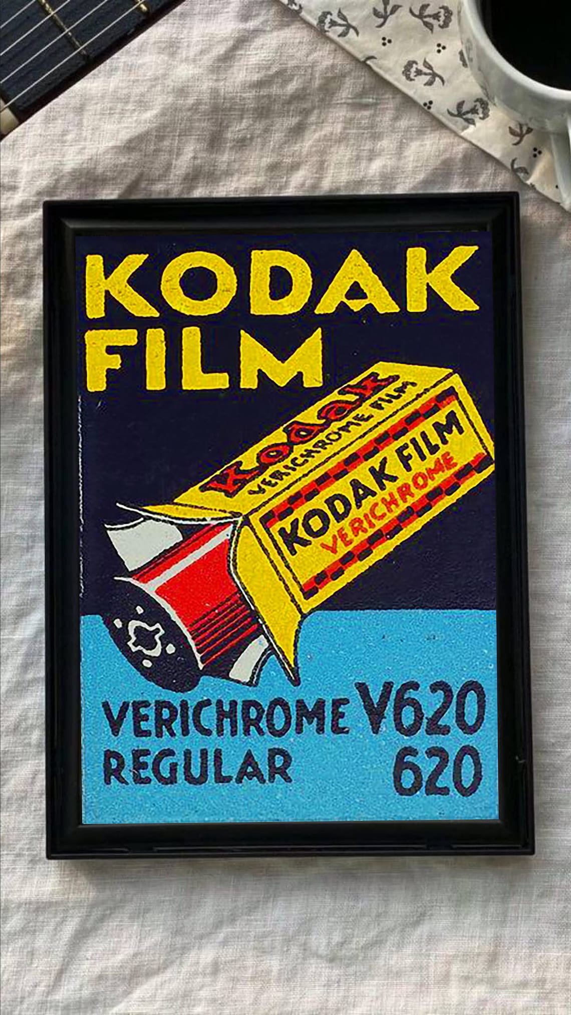 Printable Vintage Kodak Poster, Printable Wall Art, Vintage Poster Art ...