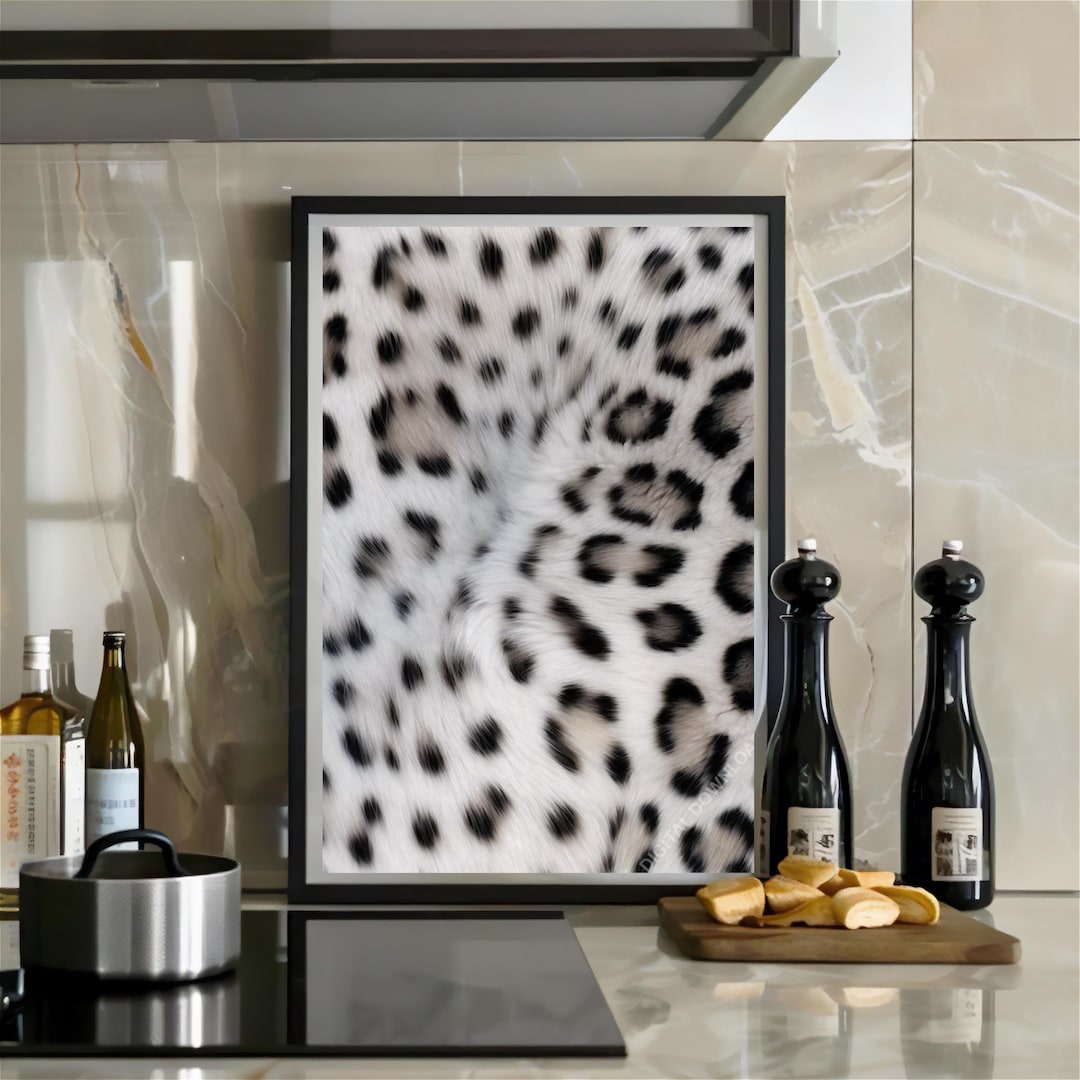 Leopard Print Cheetah Poster Luxury Fashion Print Vogue Wall Art Animal ...