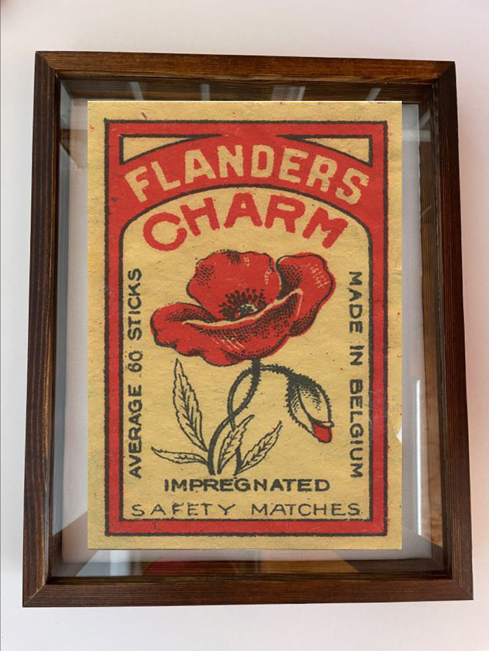Printable Vintage Poppy Flower Poster, Printable Botanical Wall Art ...