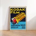Printable Vintage Kodak Poster, Printable Wall Art, Vintage Poster Art ...