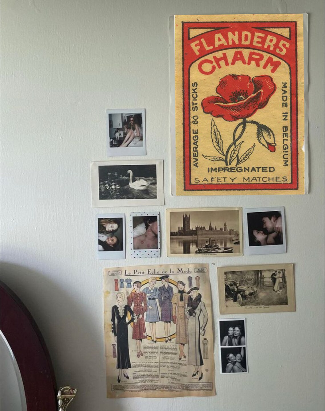 Printable Vintage Poppy Flower Poster, Printable Botanical Wall Art ...