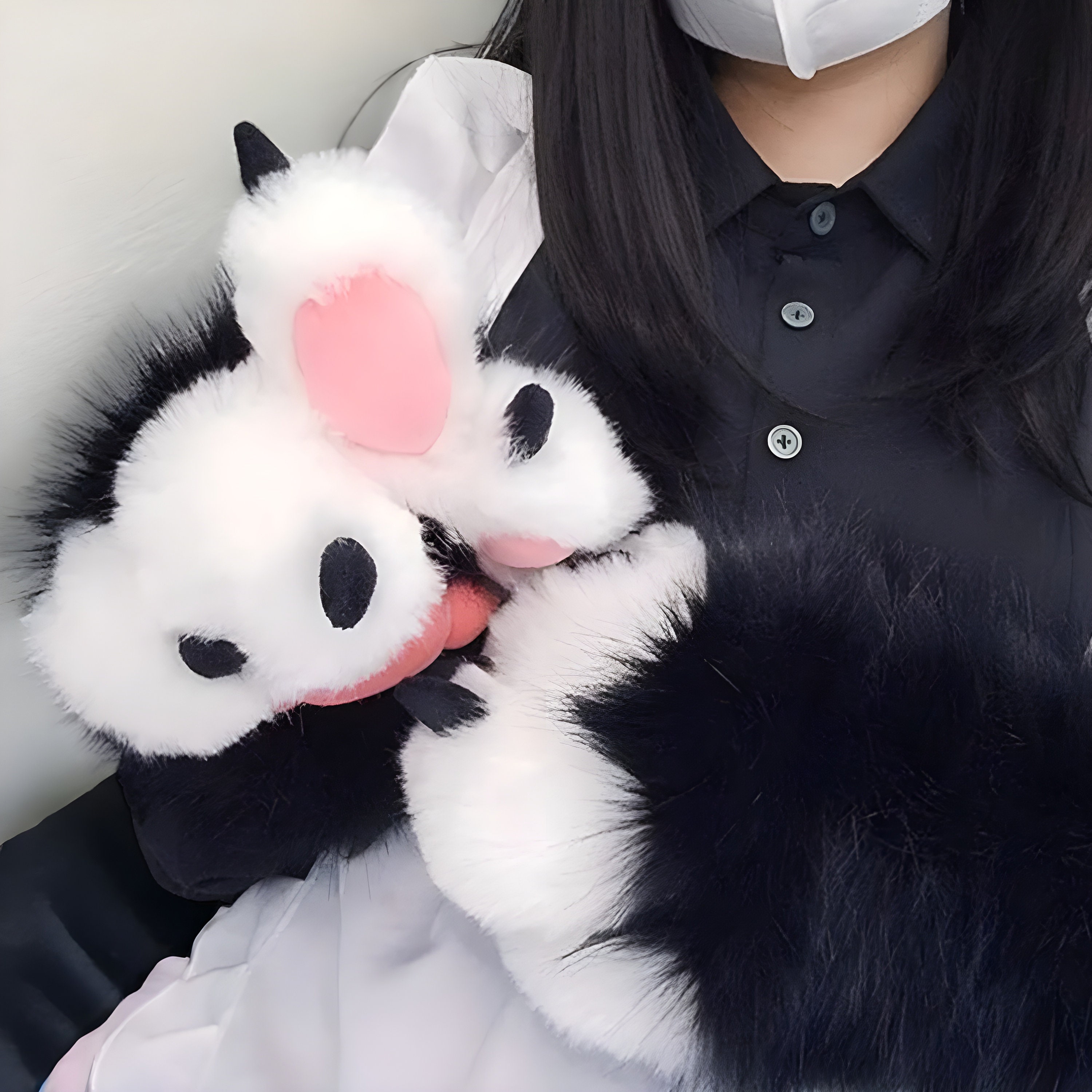 Kawaii Cat Paw Stockings: Cute Cosplay Cat Stockings Outfits - Etsy