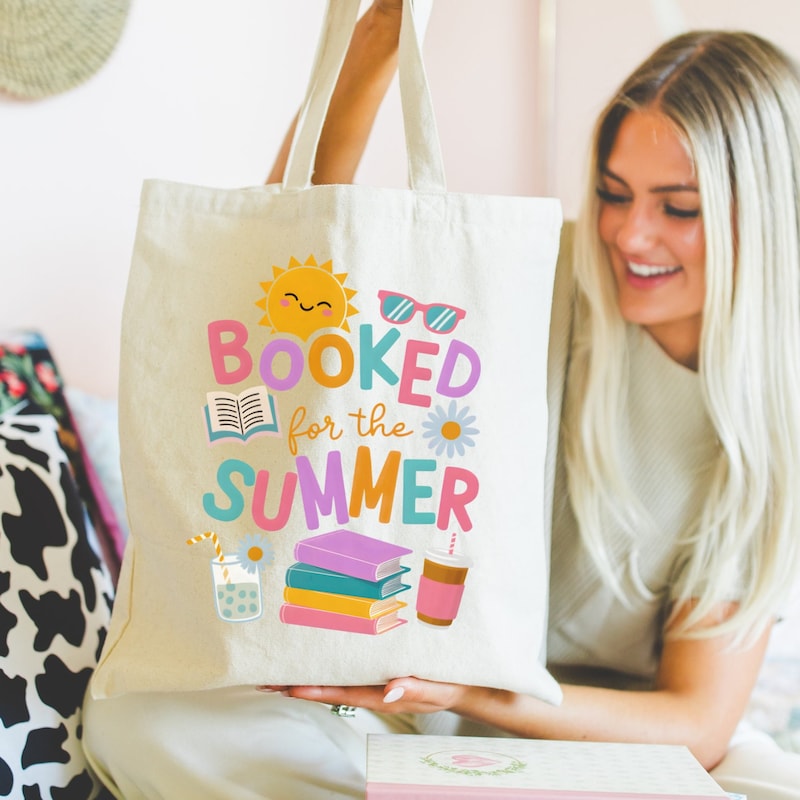 Library Book Bag - Etsy