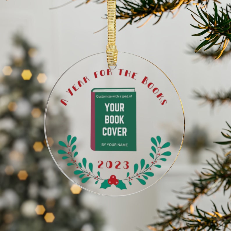Personalized Author Ornament, New Author Gift for Published Author ...