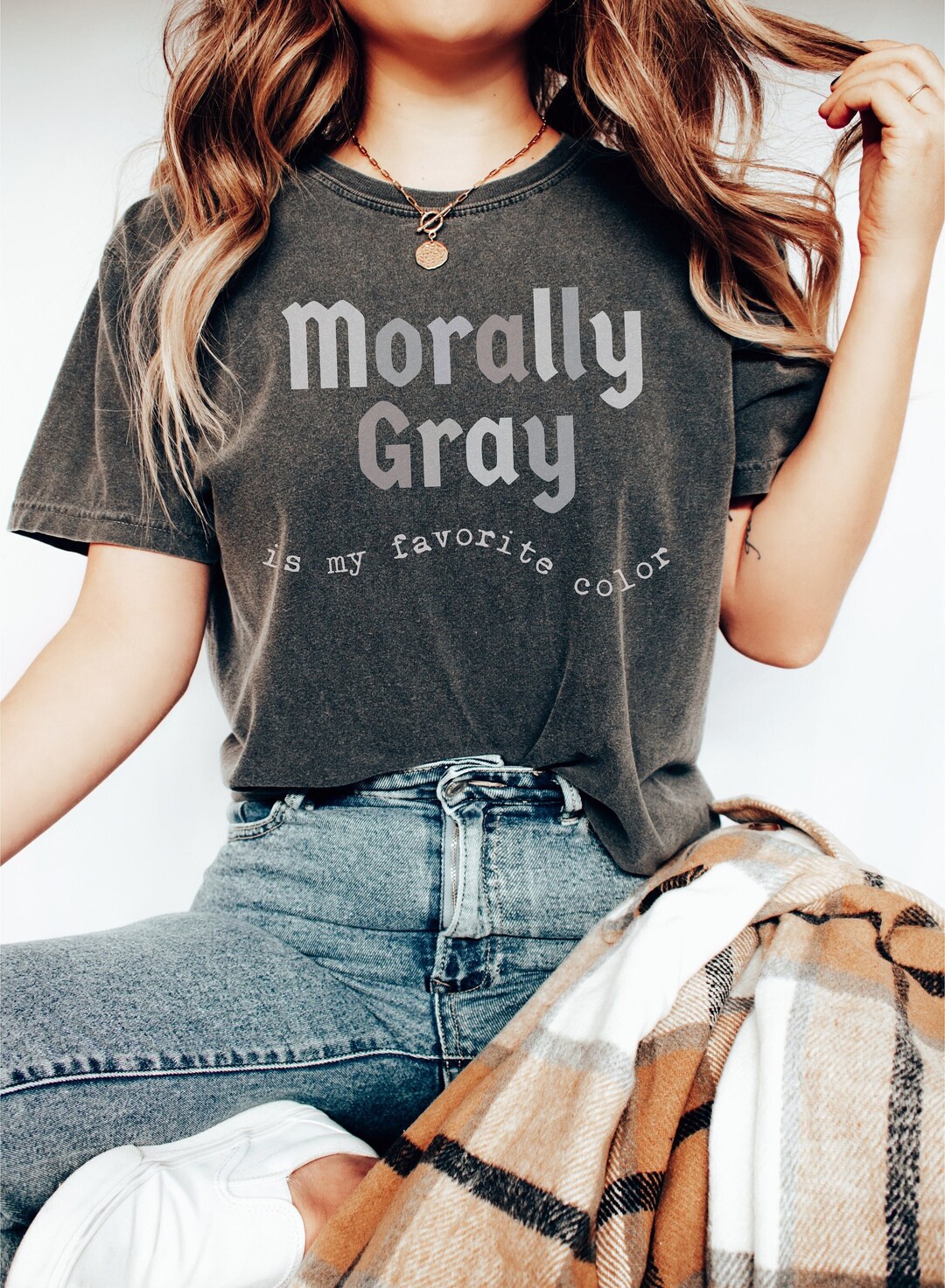 Dark Romance Reader Morally Gray Shirt, Morally Grey is My Favorite Color Bookish Tshirt, Spicy ...