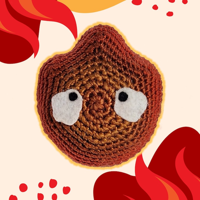 Calcifer Crochet Pattern - Etsy