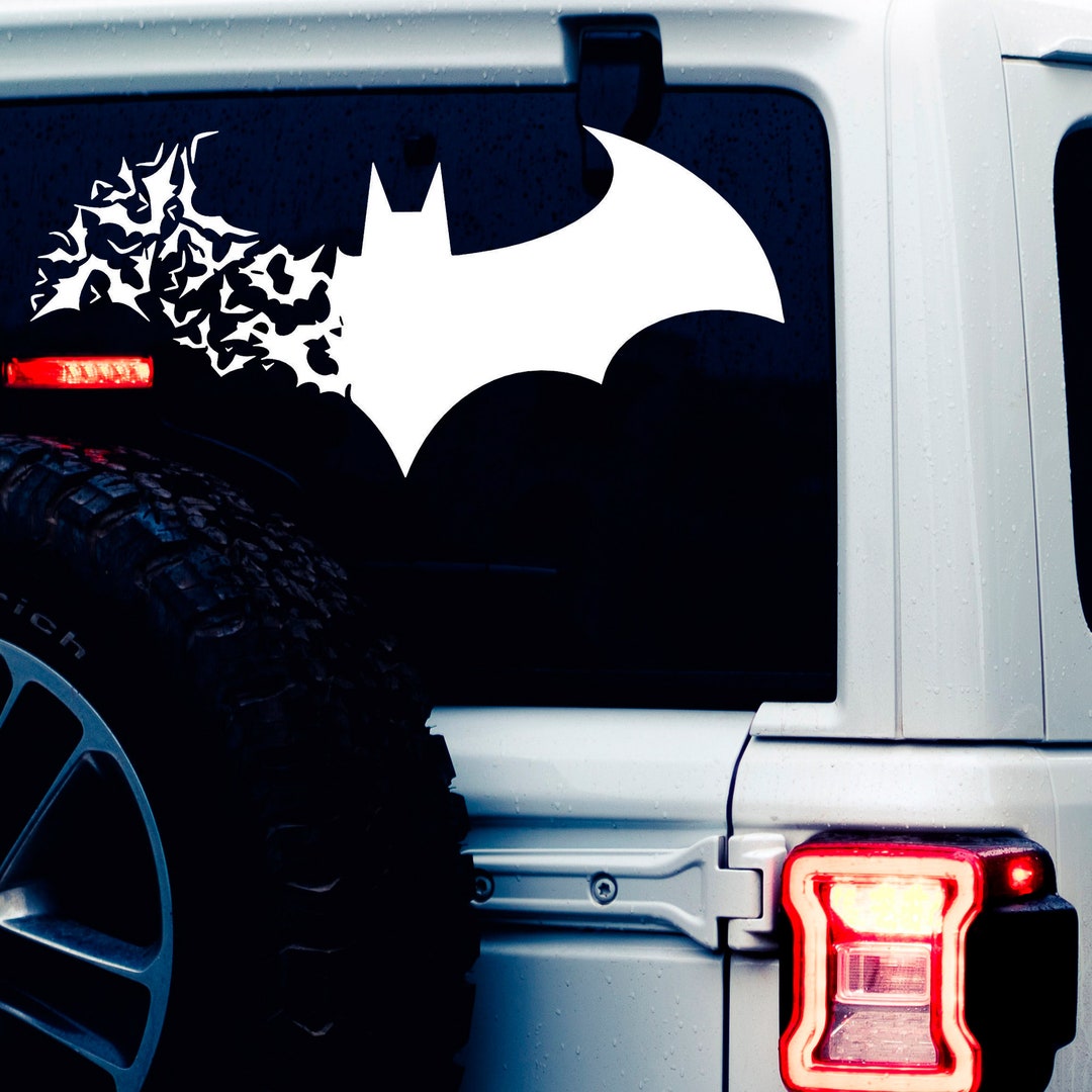 Batman Bat Vinyl Decal for Car Laptops Mirrors Bumper - Etsy