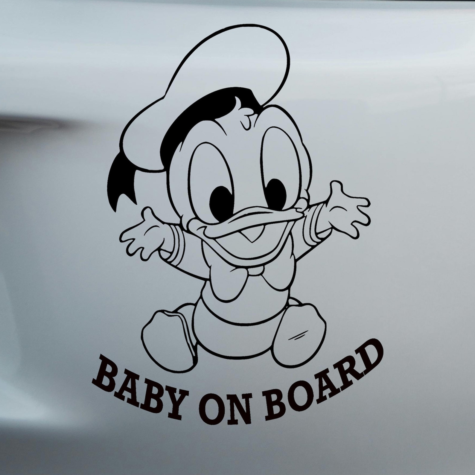 Baby on Board - Baby, Baby Duck Vinyl Decal for Car, Laptops, Mirrors ...