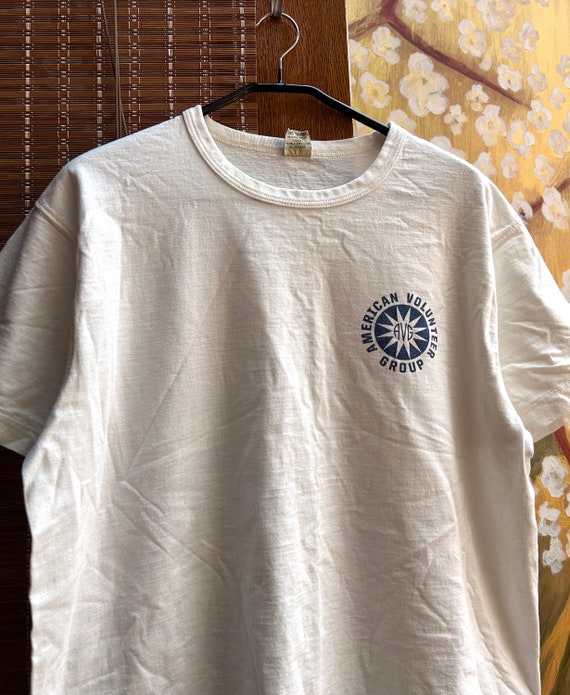 Buzz Rickson’s Flying Tigers AVG Crew T-shirt Made In… - Gem