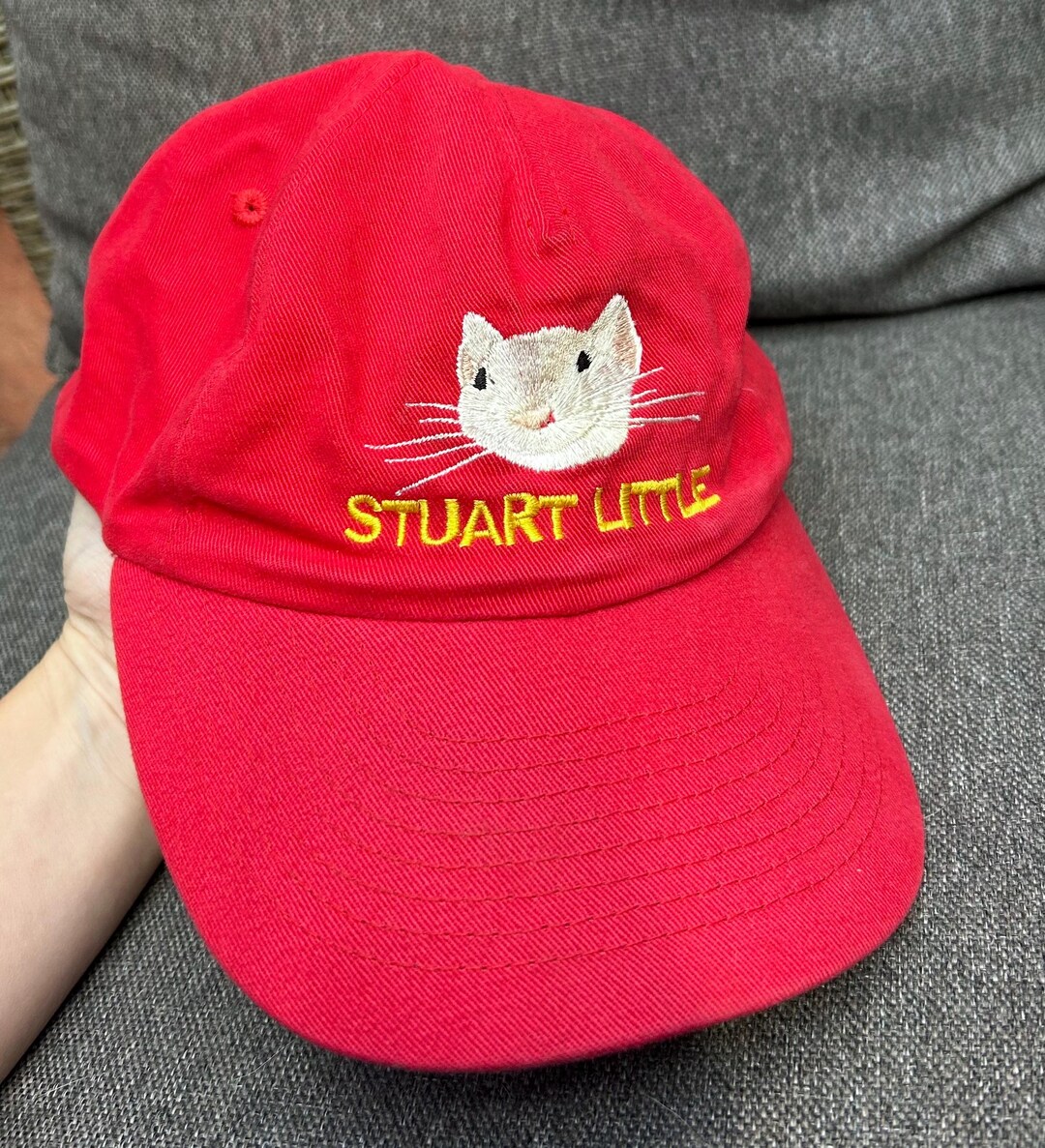 Vintage 90s Stuart Little Promo Movie Embroidery Cap Red OSFA - Etsy