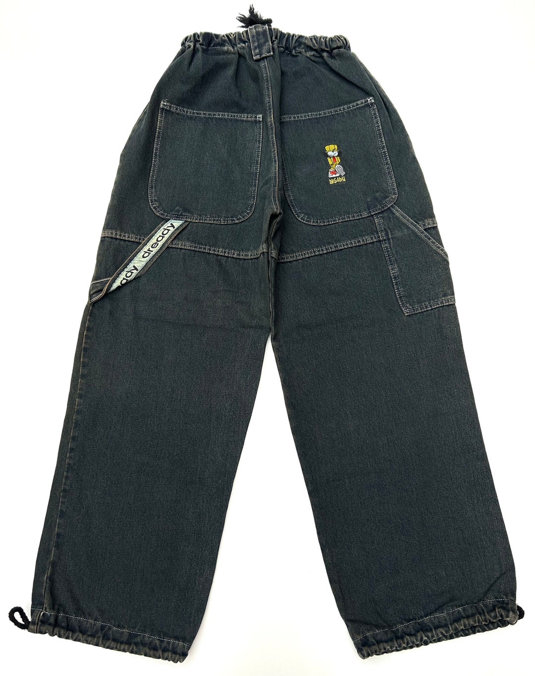 Vintage 90’s Dready Dready Baggy Jeans Size M Hip Hop Rasta Skateboard ...