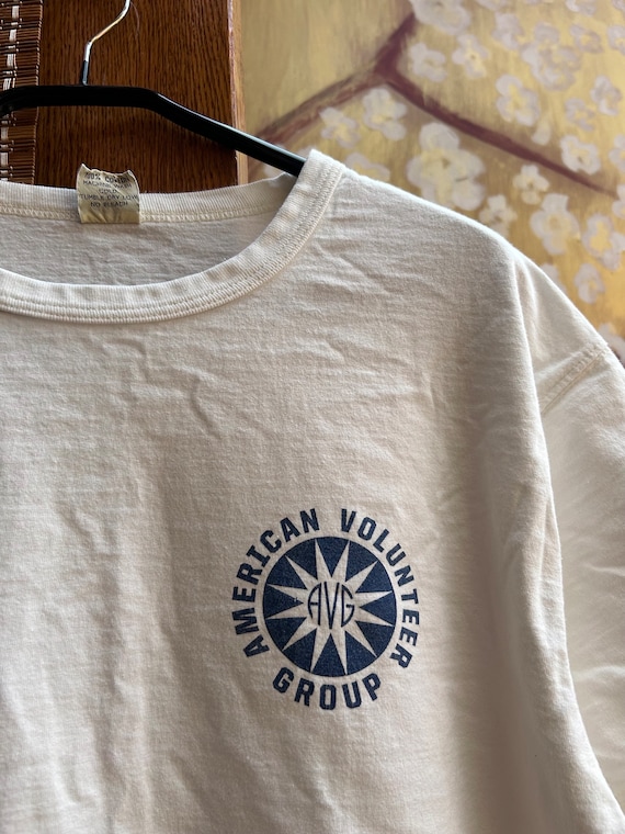 Buzz Rickson’s Flying Tigers AVG Crew T-shirt Made In… - Gem