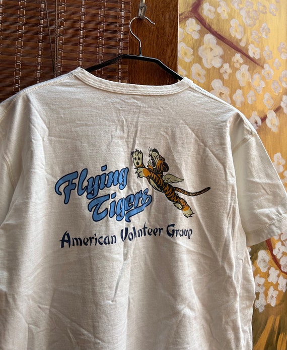Buzz Rickson’s Flying Tigers AVG Crew T-shirt Made In… - Gem