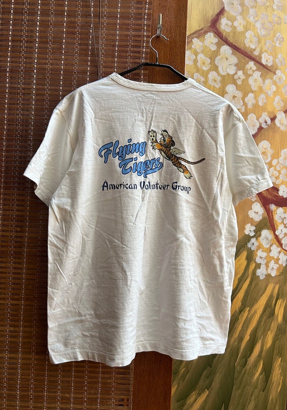 Buzz Rickson’s Flying Tigers AVG Crew T-shirt Made In… - Gem