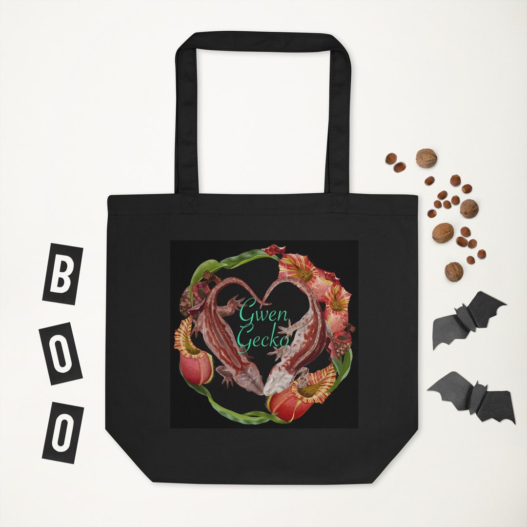 Gwengecko Logo Organic Cotton Eco Tote Bag - Etsy