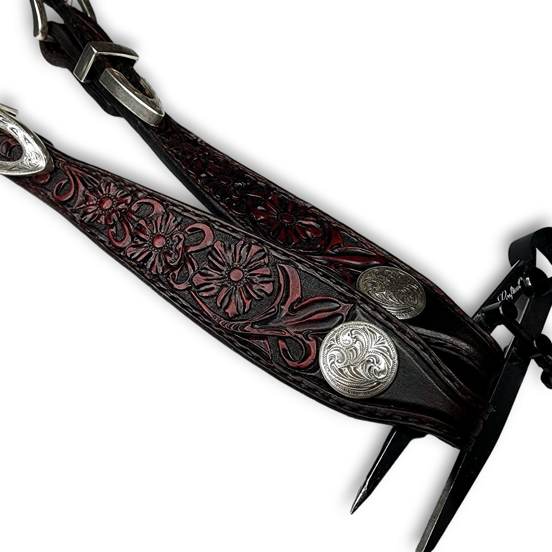 Cob Size Fully Tooled Leather One Ear Western Headstall - Etsy