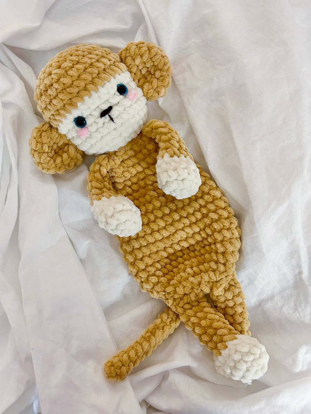 Crochet Monkey Pattern Baby Crochet Snuggler Pattern Amigurumi Monkey ...