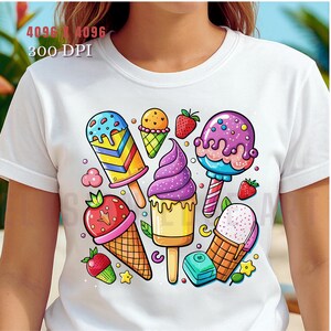 Cute Colorful Popsicle Clipart SVG Dripping Popsicle Clipart Summer Ice ...