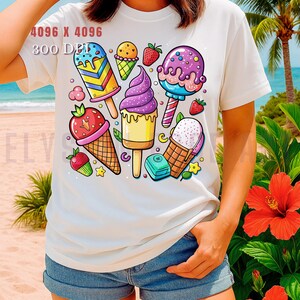 Cute Colorful Popsicle Clipart SVG Dripping Popsicle Clipart Summer Ice ...