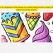 Cute Colorful Popsicle Clipart SVG | Dripping Popsicle Clipart | Summer ...