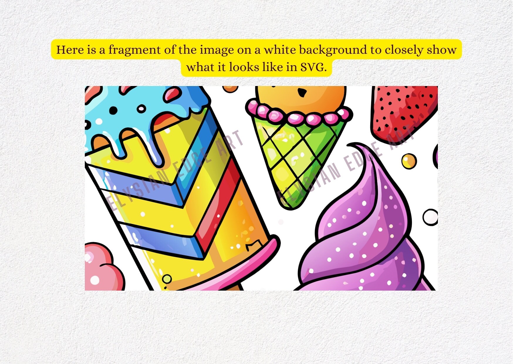 Cute Colorful Popsicle Clipart SVG | Dripping Popsicle Clipart | Summer ...