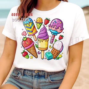 Cute Colorful Popsicle Clipart SVG Dripping Popsicle Clipart Summer Ice ...