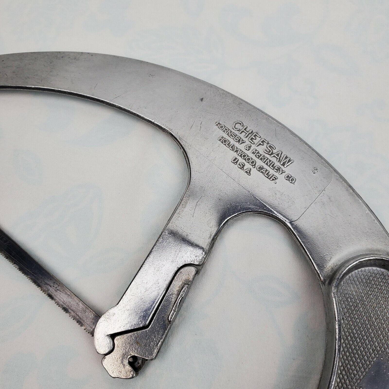 Vintage/antique 3 Kitchen Metal Tools: Cheese Grater, Bone Saw & Hand ...