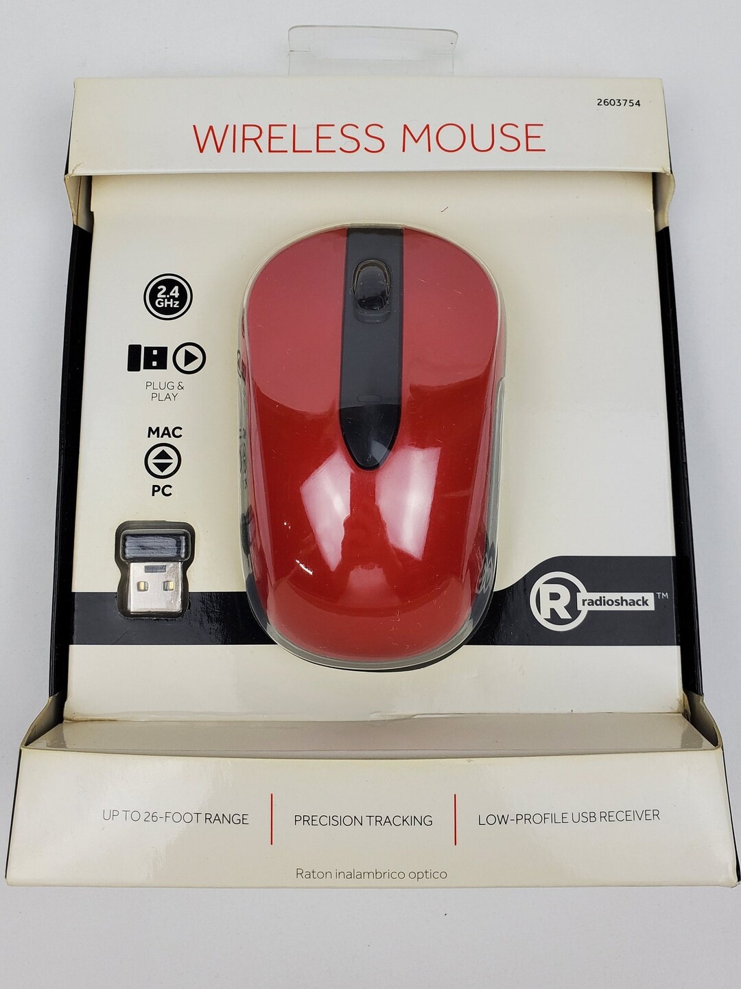 Vintage Sealed Radio Shack Wireless Red Mouse - Etsy