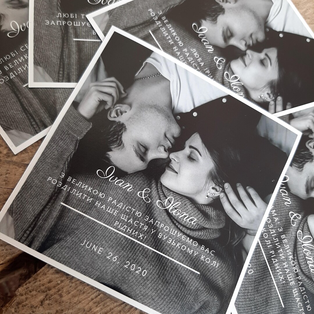 Wedding Magnets Photo, Save the Dates Magnets, Custom Photo Magnet ...