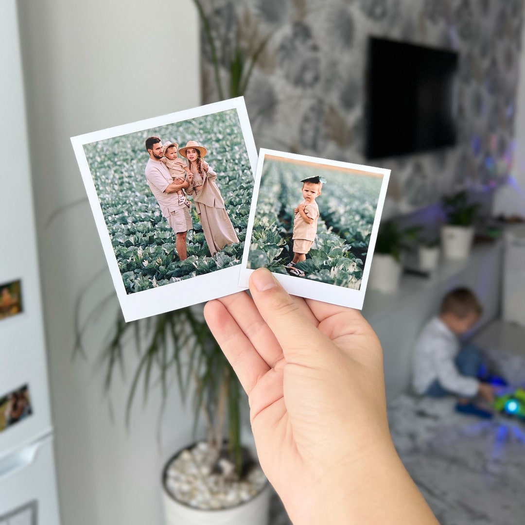 Photo Magnet Polaroid Prints Custom Photo Magnet Set Instant Photo ...
