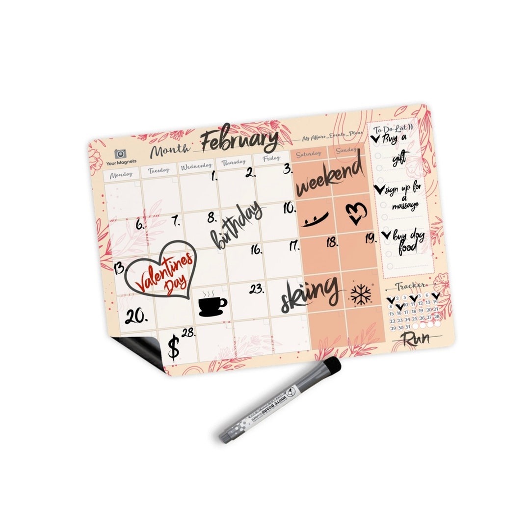 Proplan Magnetic: Monthly Office Organizer & Planner - Large Dry Erase ...