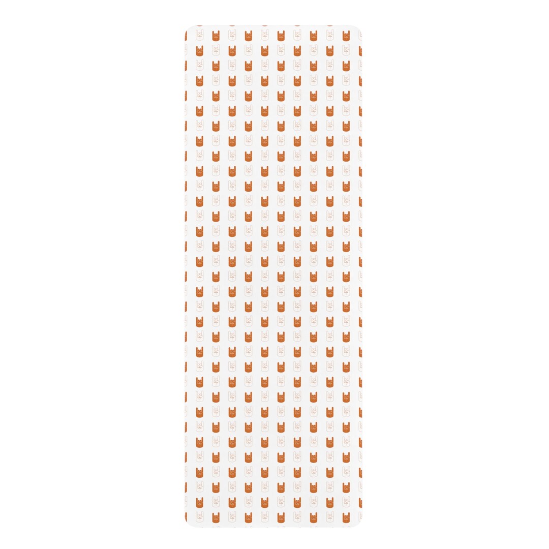 Hook 'em Rubber Yoga Mat - Etsy