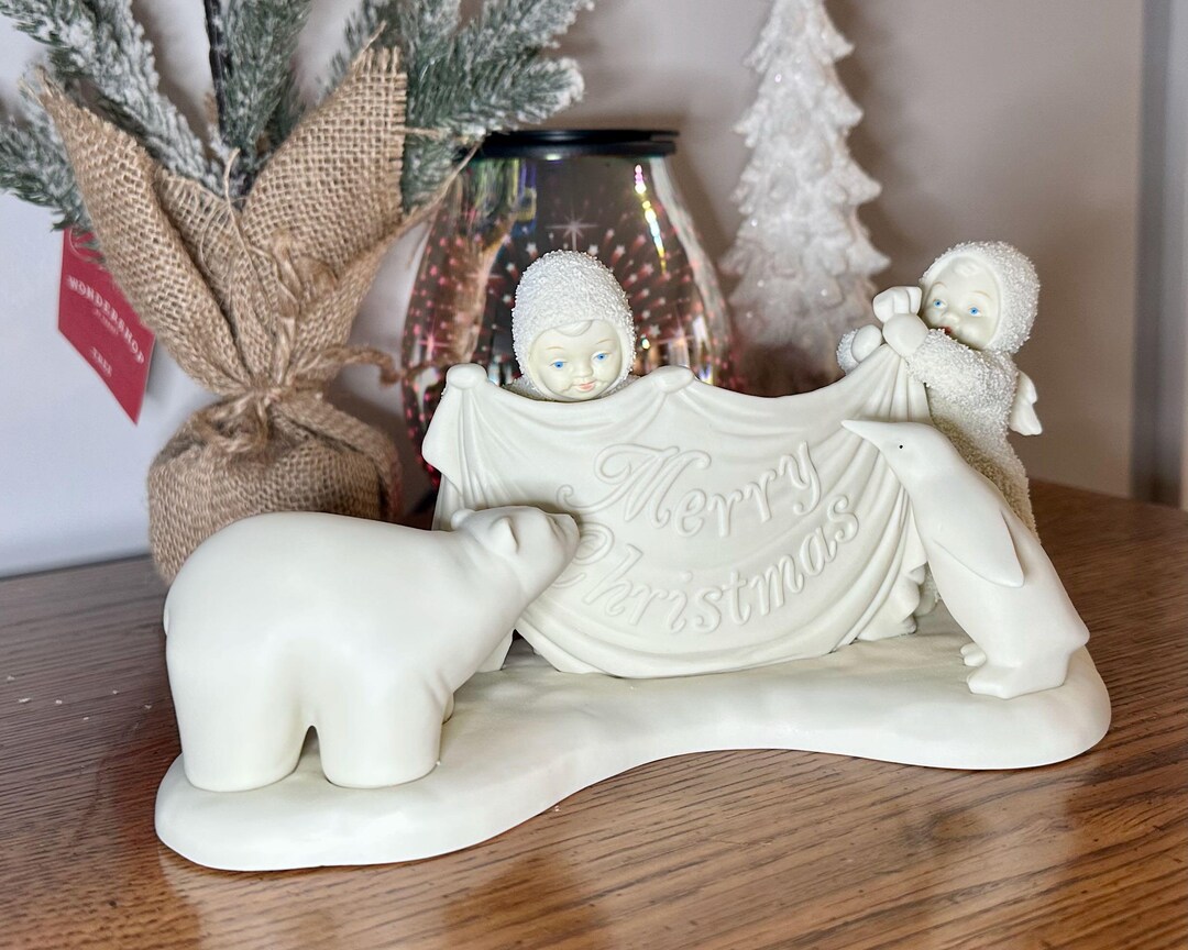 Snowbabies - Wishing You a Merry Christmas 1997 #68843 Collectible ...