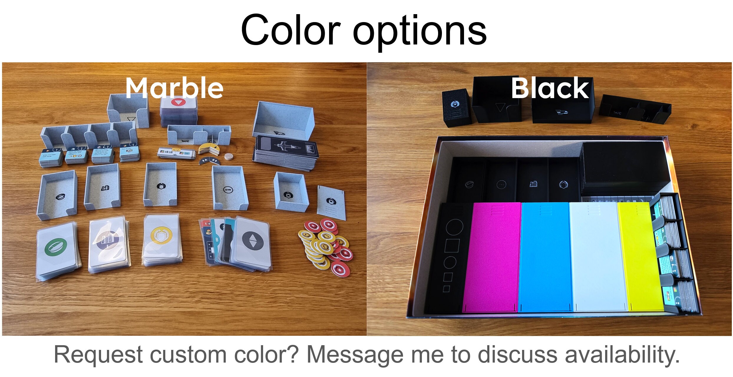 Evacuation Board Game Insert 3D Tokens 3D Resources Overlays Color ...