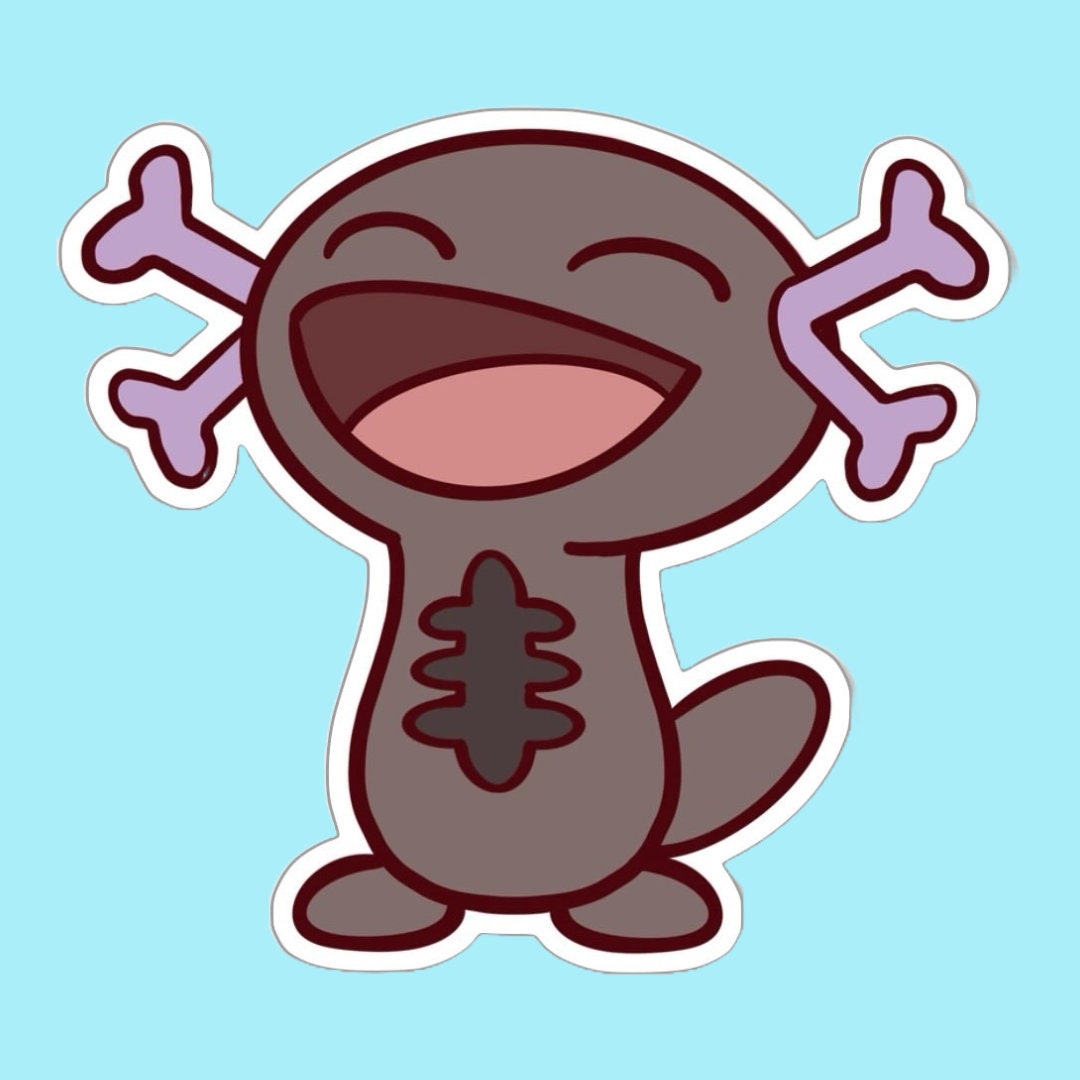 Happy Wooper Vinyl Sticker - Etsy