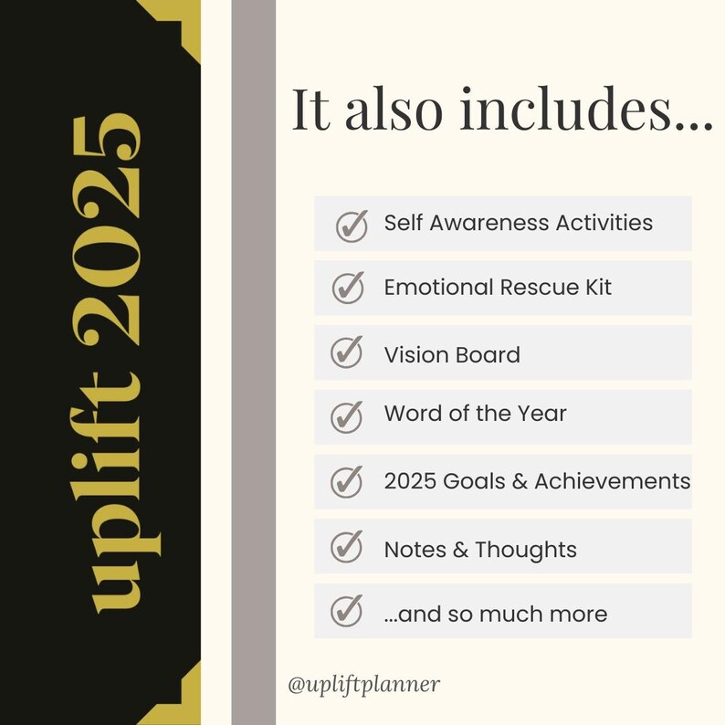 Mental Health Planner, Daily Motivational Quotes, 2025 Self Care ...