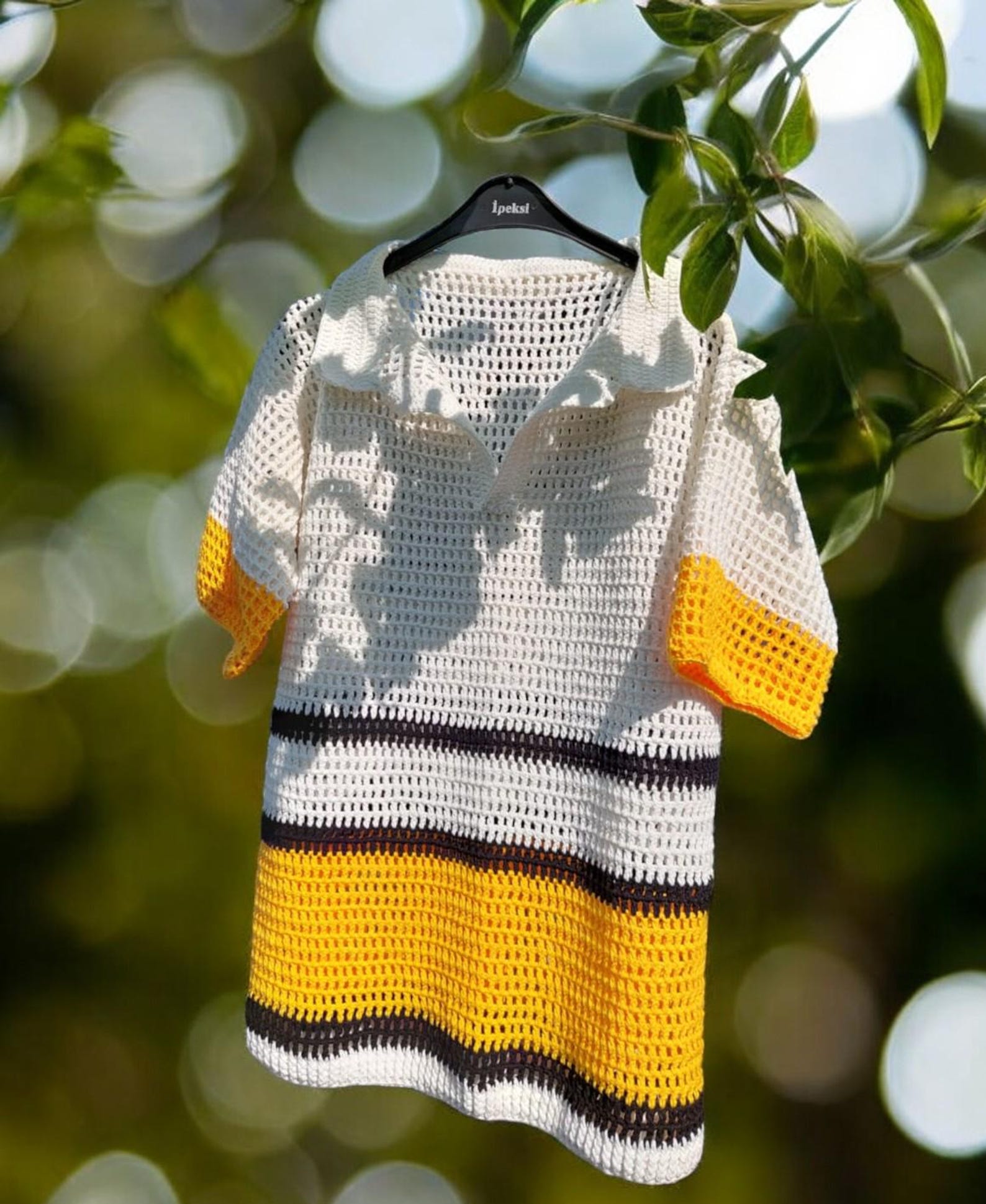 Handmade Shirt,crochet Shirt,summer Shirt,shirt for Men,handmade Unısex ...