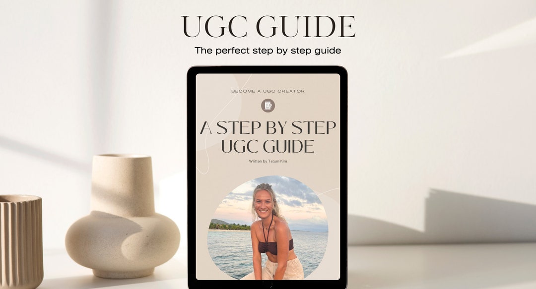The Perfect Step by Step UGC Guide - Etsy