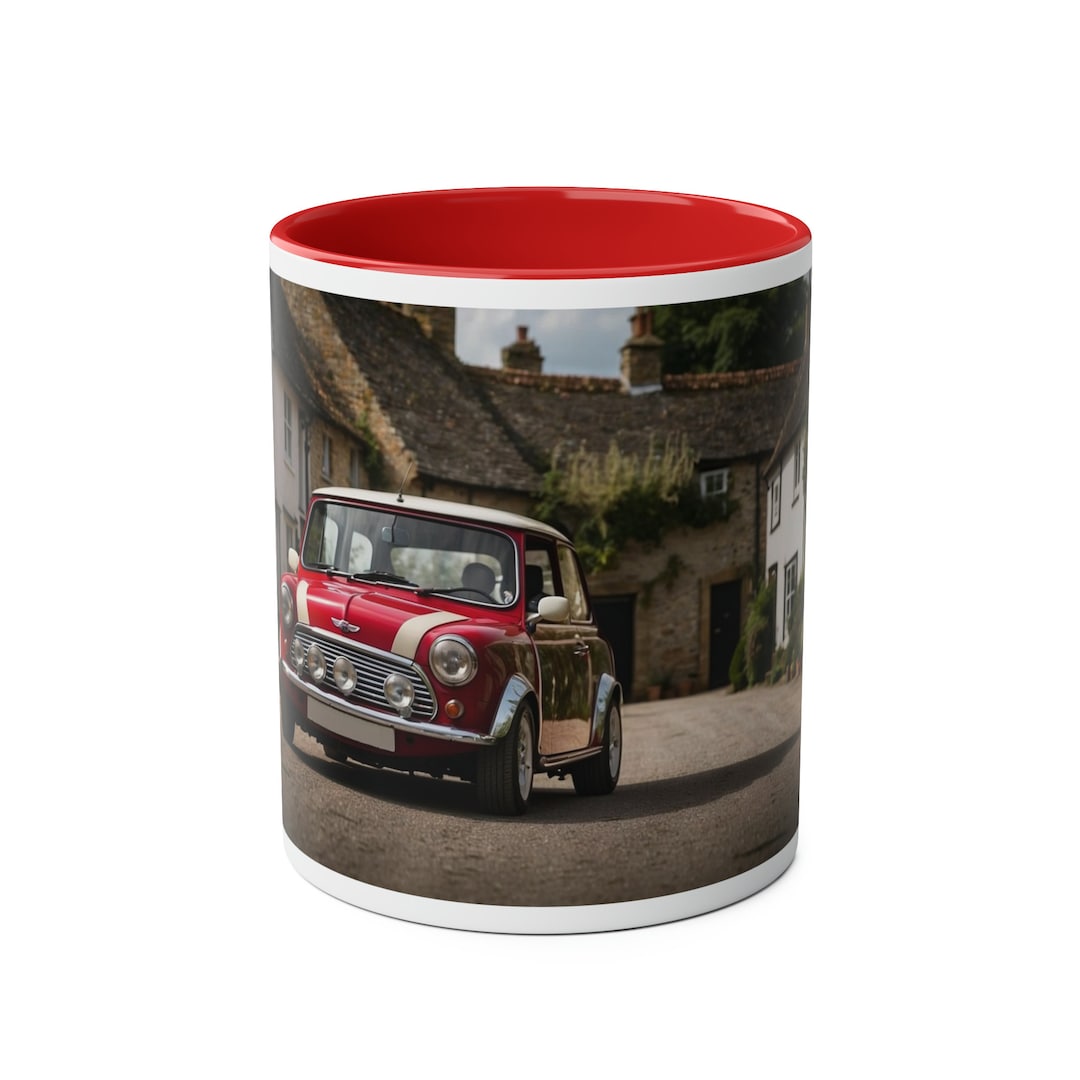 Premium Quality Classic Mini Cooper Two-tone Coffee Mugs, 11oz - Etsy