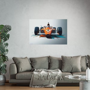 Vibrant, Colourful F1 Car Art - Vintage to Modern Formula 1 Cars ...