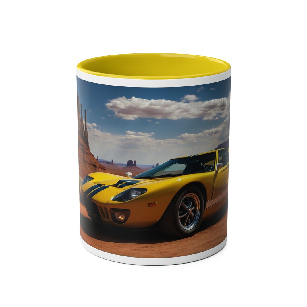 Premium Quality Ford GT40 Two-tone Coffee Mugs, 11oz - Etsy