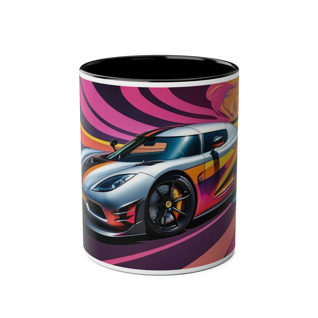 Koenigsegg Supercar Two-tone Coffee Mug - Etsy