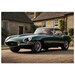 Museum-quality Matte Paper Poster of the Iconic E Type Jaguar, One of ...